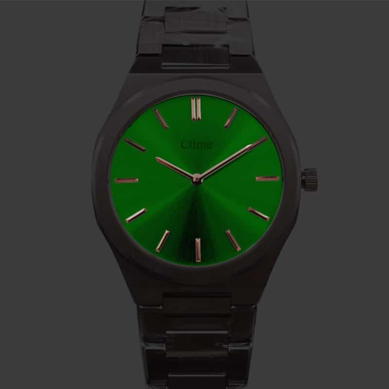 Men's Minimalist Watches Two-hand Quartz Timepieces - Ctimewatch